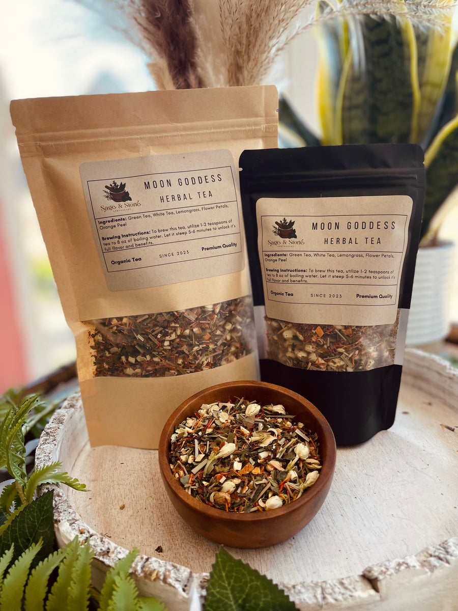 Moon Goddess Herbal Tea – Sage & Stone Apothecary